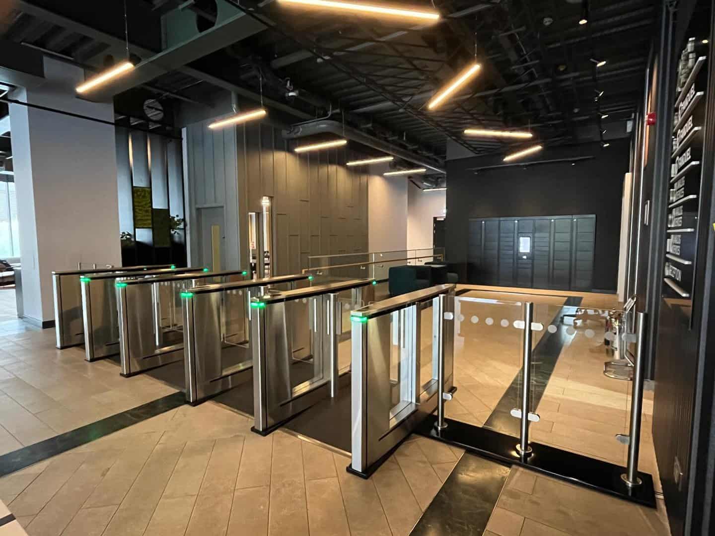 Pedestrian Gate Systems for Controlled Access | Enoxson Controls